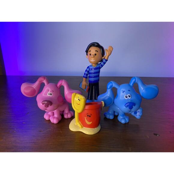 Viacom | Toys | Blues Clues Charactersblue Magenta Viacom Toys 29 Lot ...